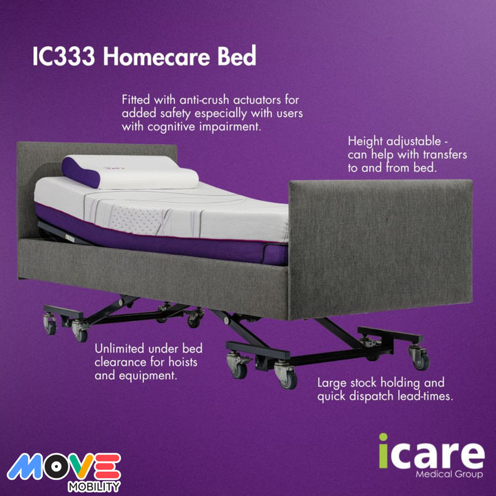 ICARE IC333 Homecare Bed – Move Mobility
