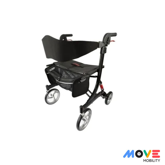 PEAK Ellipse Heavy Duty Rollator 205 Kg Rated – Move Mobility