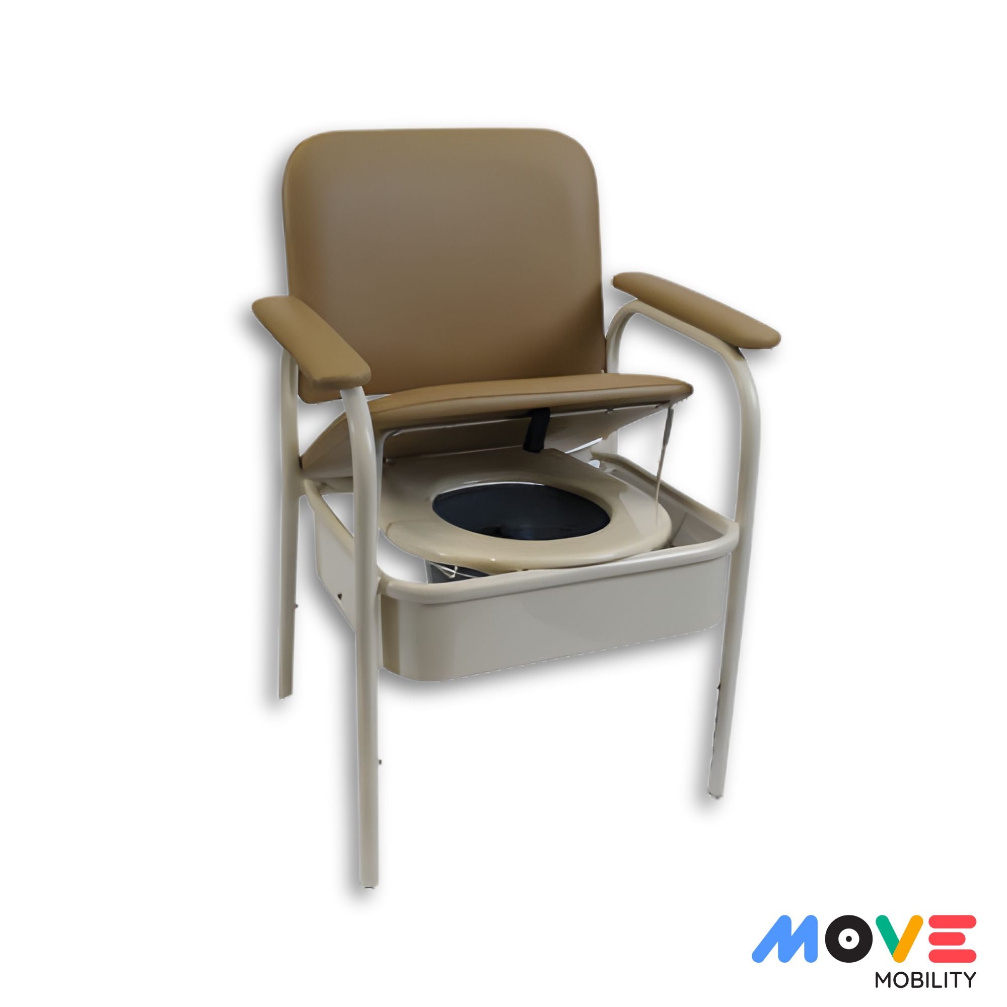 KCARE Deluxe Bedside Commode Bariatric - (SWL) 250kg – Move Mobility