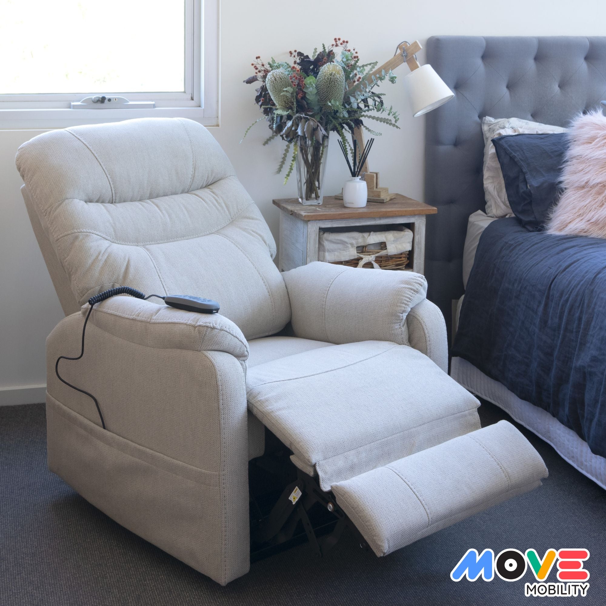 Buy Petite Dual Motor Power Lift Recliner | Move Mobility