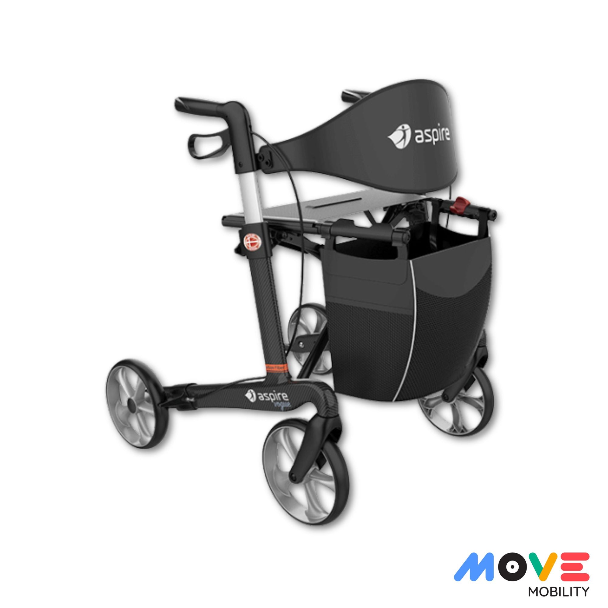 Buy ASPIRE Vogue Carbon Fibre Seat Walker | Move Mobility