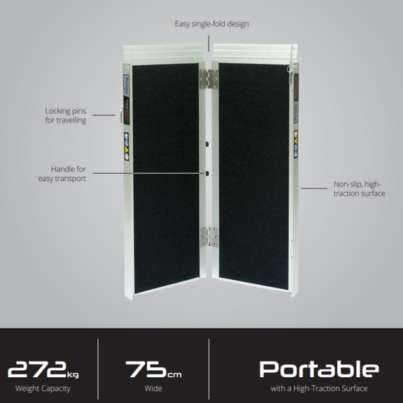 Buy PRIDE Mobility Ramps Single Fold S Ramp | Move Mobility