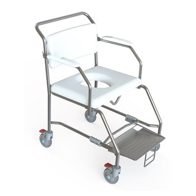 KCARE Transit Mobile Shower Commode With Slideout Footplate - 600MM ...